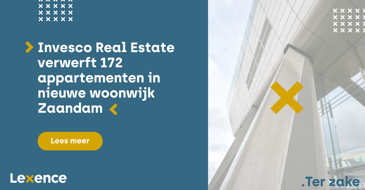 Invesco Real Estate verwerft 172 appartementen in nieuwe woonwijk ...