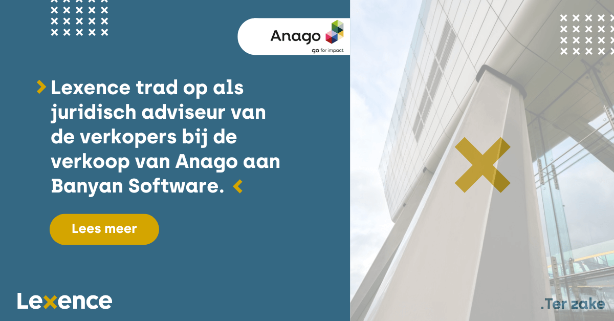 Lexence trad op als juridisch adviseur van de verkopers bij de verkoop ...